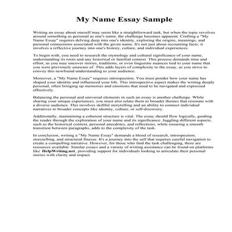 My Name Essay Sample.pdf