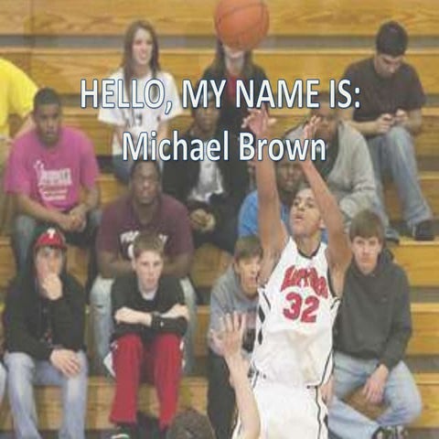 My name is mike brown | PPTX
