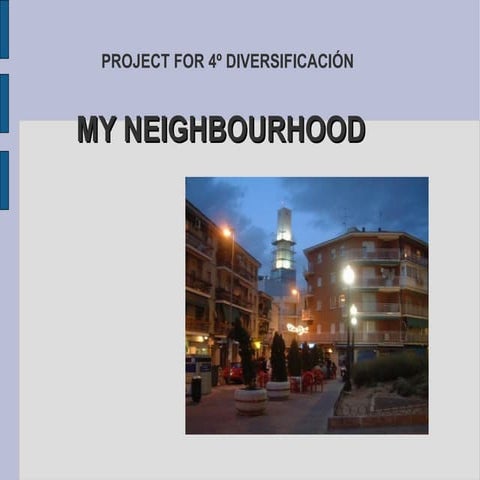 My neighbourhood | PPT