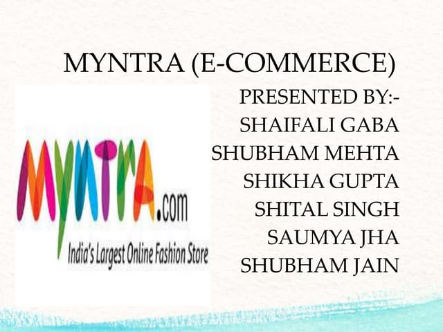 Myntra Case Study | PDF