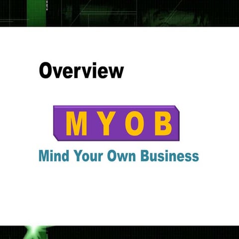 Myob | PPT