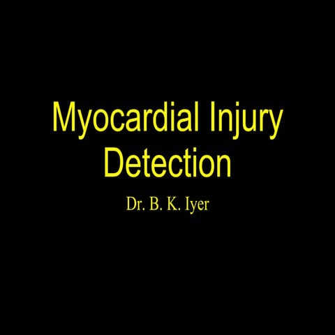 Myocardiac markers | PPT