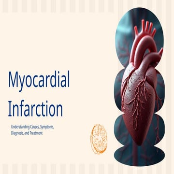 Myocardial Infarction disease in cardicular | PPTX