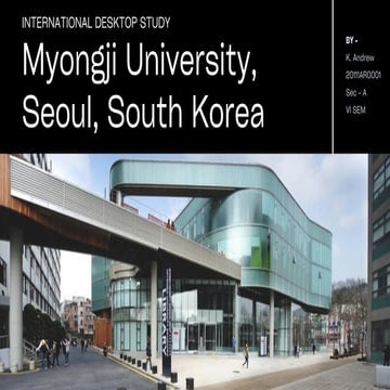 Myongji University | PDF