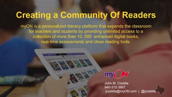 myOn reader | PPT