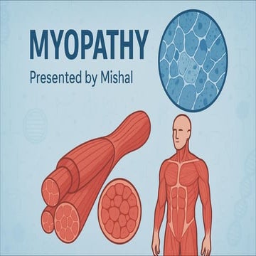 myopathy of muscles disease and physiology of disease | PDF