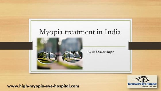 The Eye - Myopia, Hyperopia, Lenses and Laser Eye Surgery | PPT