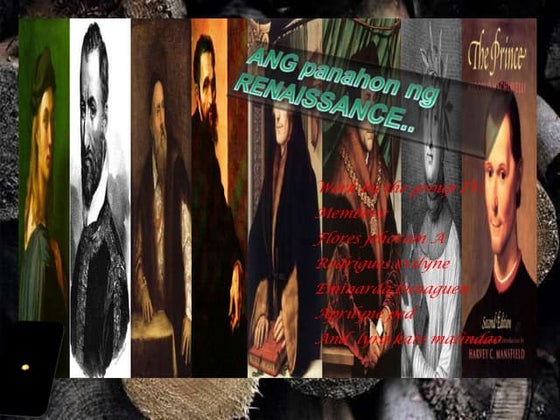 MGA AMBAG NG RENAISSANCE SA IBA-IBANG LARANGAN | PPT