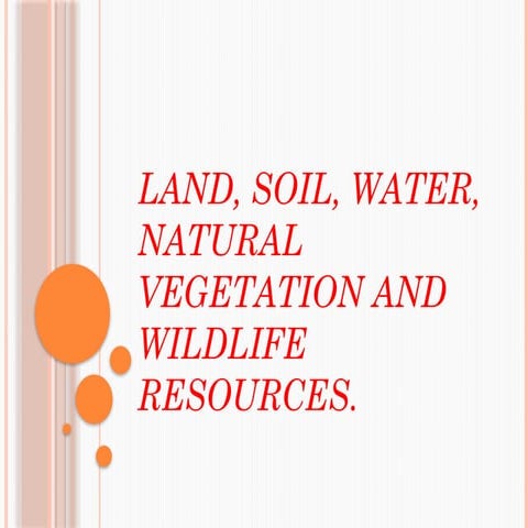 my own Land,Soil,Water,Natural Vegetation& Wildlife Resources.pptx