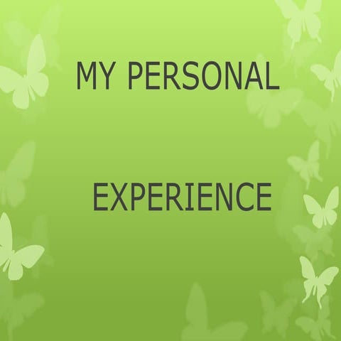 My personal | PPTX