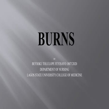 Burn | PPTX