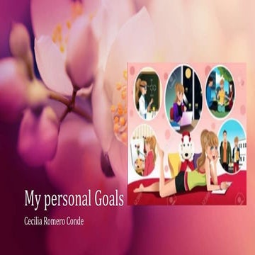 My personal goals | PPT