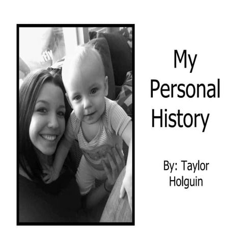 My personal history | PPT