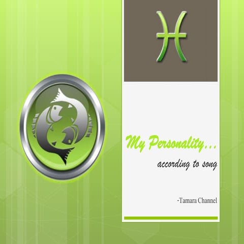 My personality | PPTX