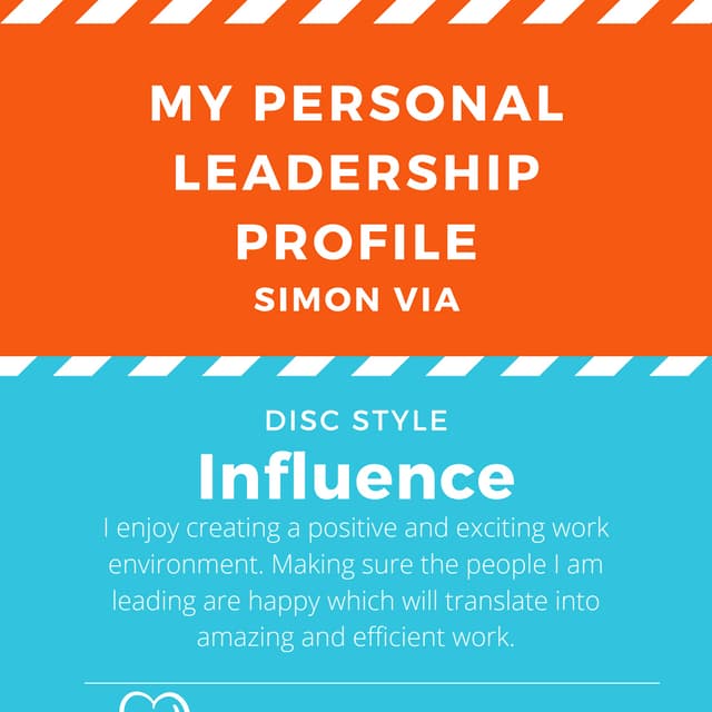 My personal leadership profile simon via | PDF