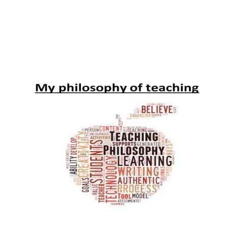 My philosophy of teaching | PDF