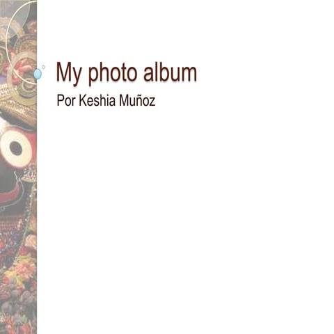 My photo album | PPSX | Birthday | Personal Celebrations & Life Events