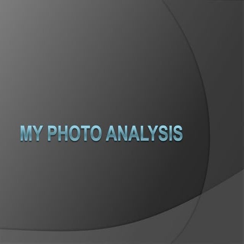 Photoshoot analysis | PPT