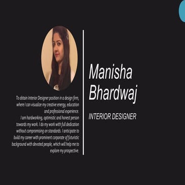 Manisha Bhardwaj presentations