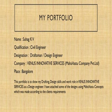 My portfolio | PDF