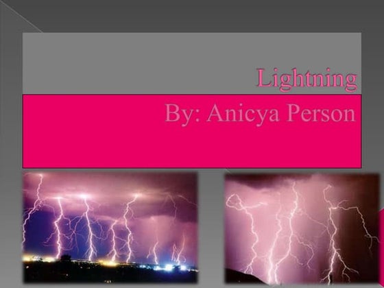 Lightning | PPTX | Weather | Science