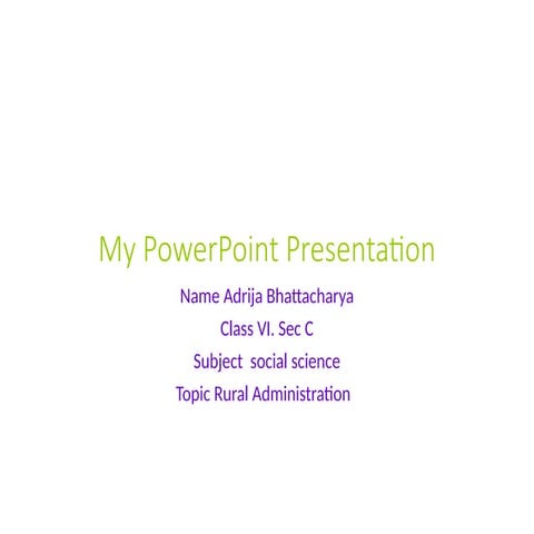 My PowerPoint P-WPS Office.pptx byAdrija | PPT