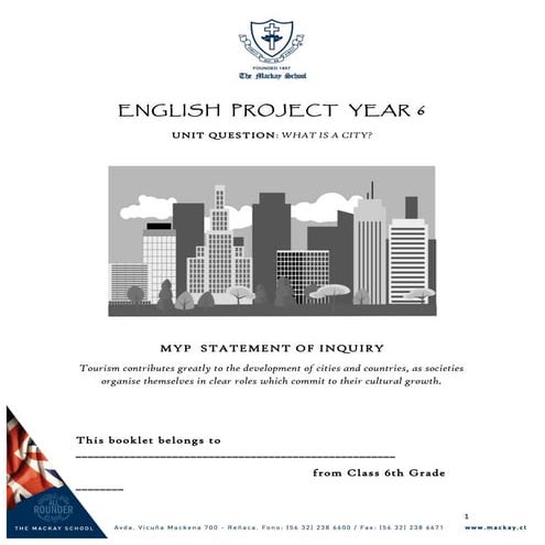 Y6 Collaborative Project - What is a City? | PDF