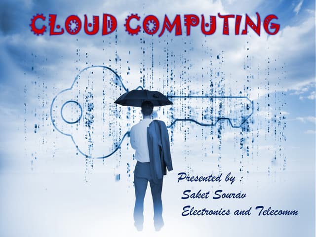 Presentation on Cloud computing | PPTX