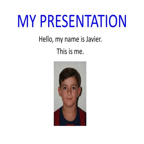 My presentation | PPTX