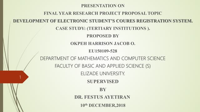 Online course register system project report.pdf
