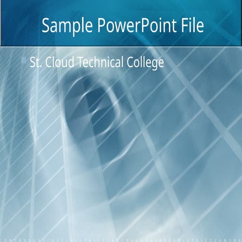 my presentation sample for public use only | PPT