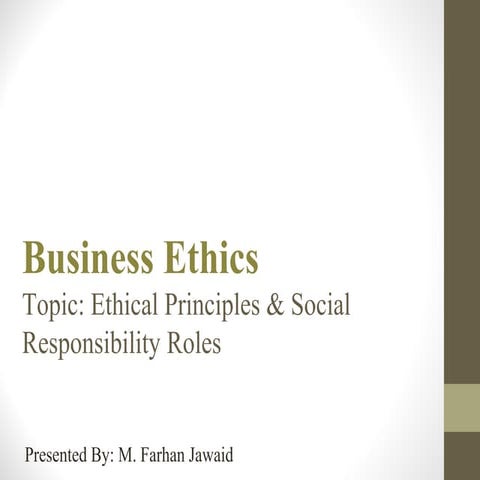 Ethical theories & Principles | PPT