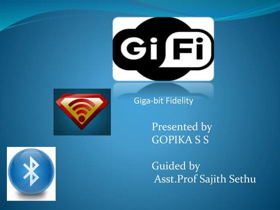 Gifi technology full seminar report | PDF