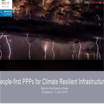 People-first PPPs for Climate Resilient Infrastructure | PPTX