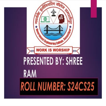 My Presentation On Switch Statement Pptx