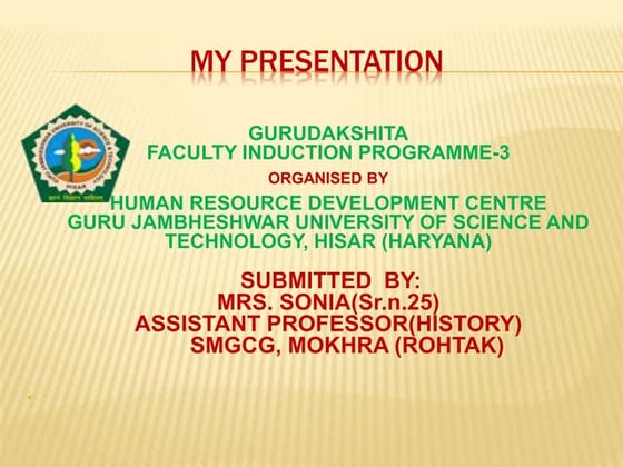 Sandhi and its types PPT in Hindi | PPT