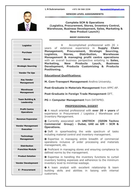 Purchase Admin. Coordinator | DOCX