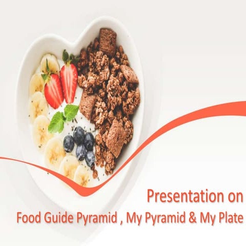 My pyramid ,my plate and Food pyramid | PPTX