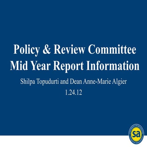Mid-Year Report Information | PPT
