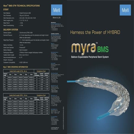 Myra bms stents | PDF