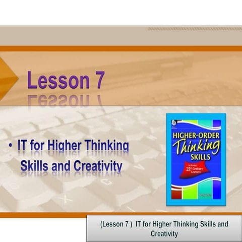 lesson 7 of educational technology 2 | PPTX