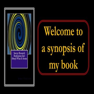 My replication book synposis slideshow | PPT