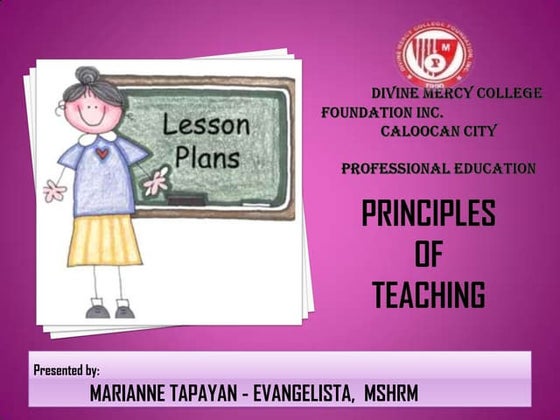 Types of lesson plan | PPT