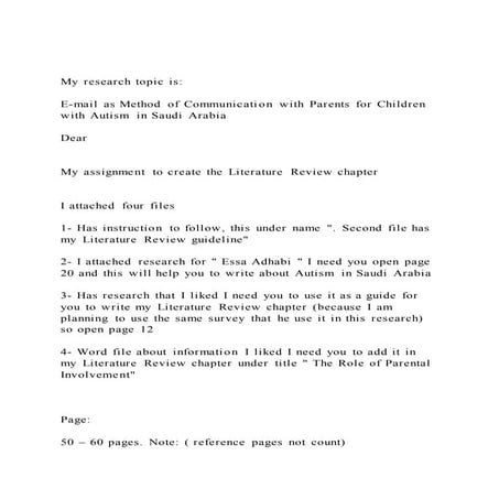 My research topic isE-mail as Method of Communication with | PDF