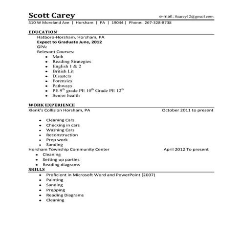 Resume | PDF