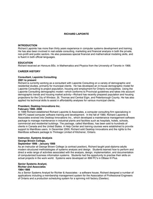 Linkedin_Profile_B__160816 2 | PPTX | Technology & Computing