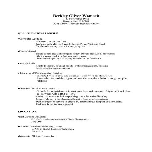 Shannon MBA Resume | DOCX