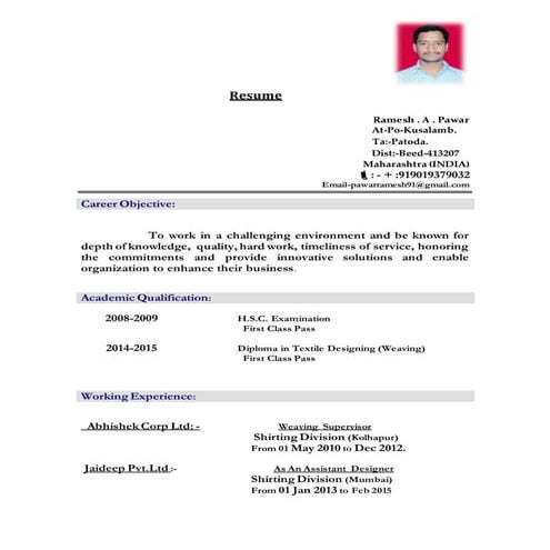 My resume | PDF