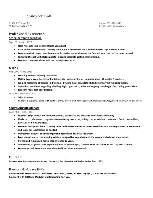 NewResumeKKStephanGeneral2016 | PDF