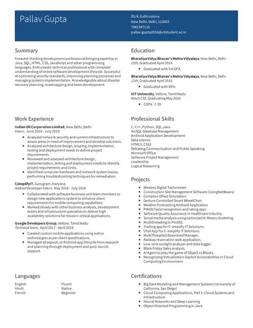 Naveen resume | PDF